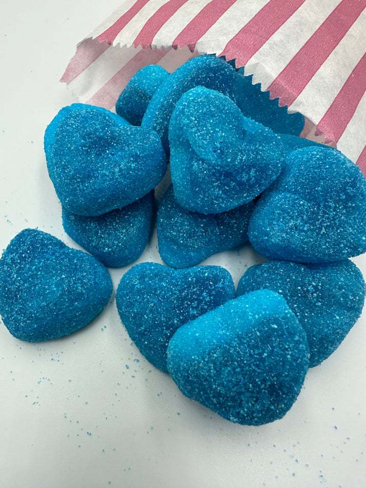 Raspberry Filled Hearts (100G Portion) – Lolly And Pop Sweet Shop