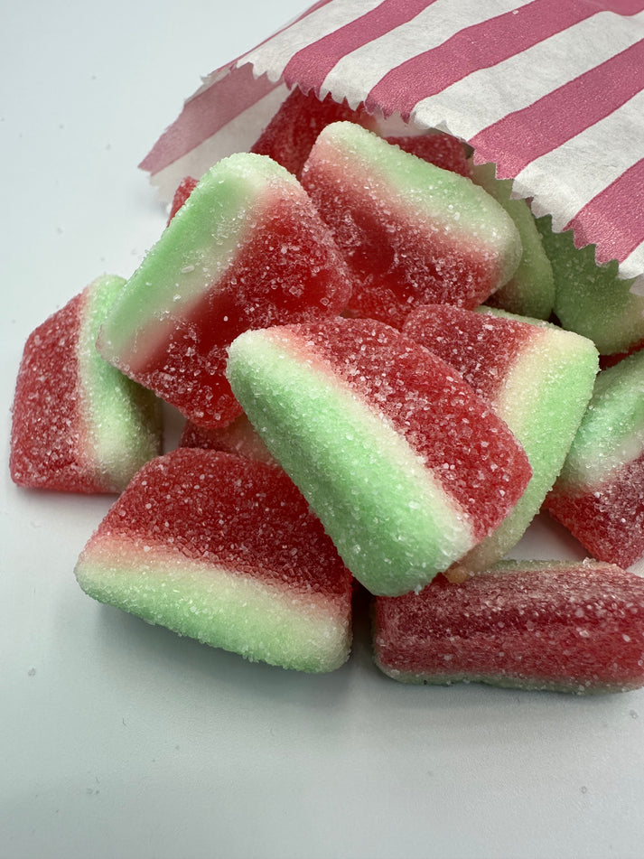 Fizzy Watermelon Slices – Lolly And Pop Sweet Shop