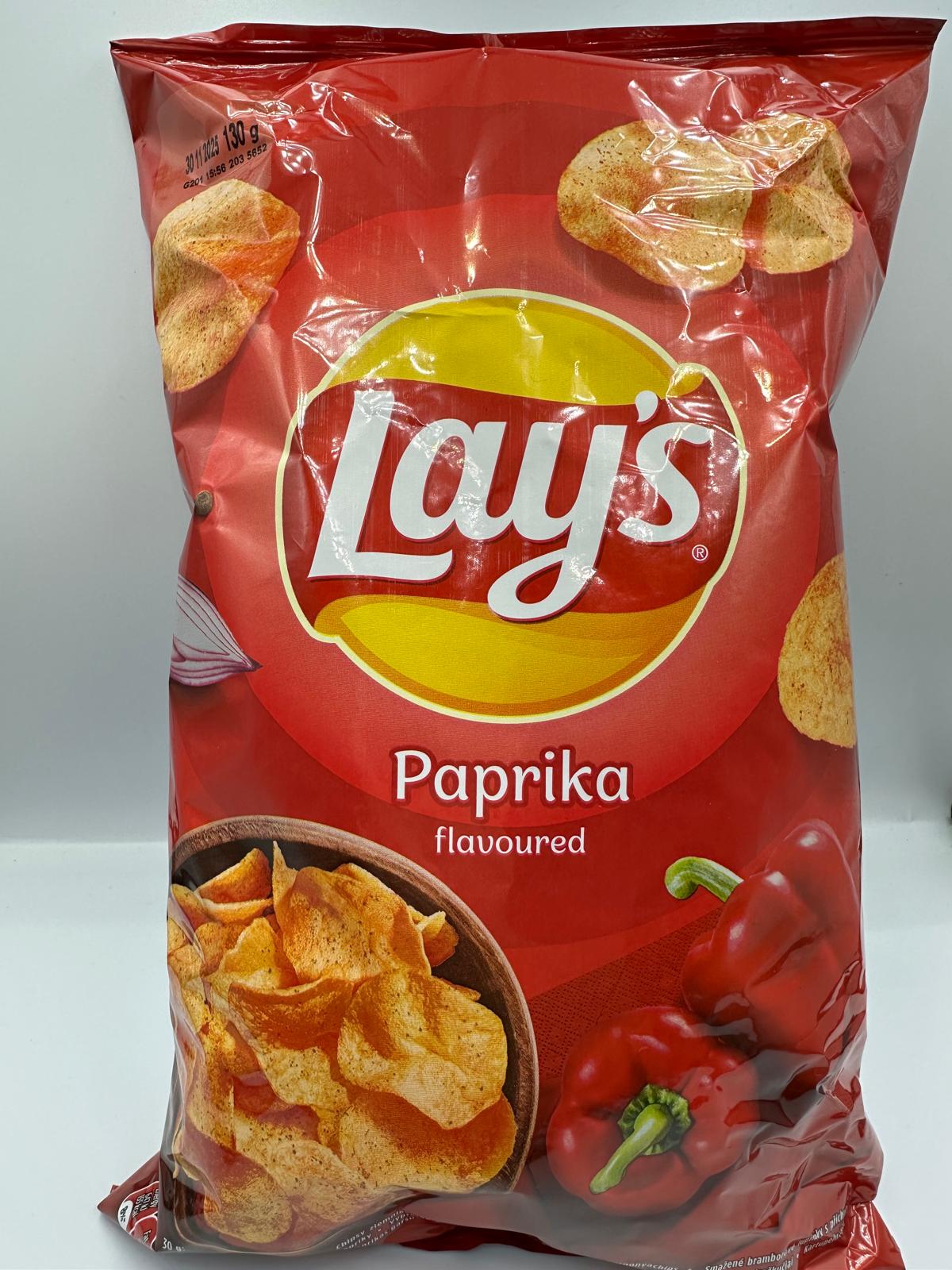 Lays Paprika 130G – Lolly And Pop Sweet Shop